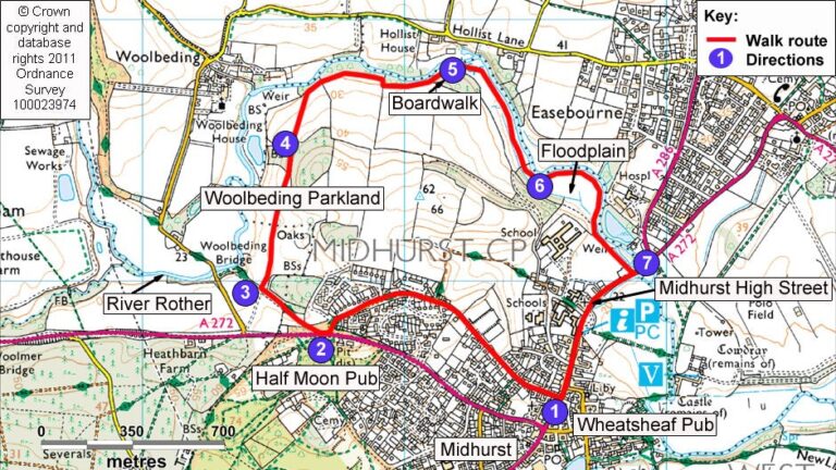 Weekend Walk: Woolbeding Countryside - River Rother and Midhurst (3 ...